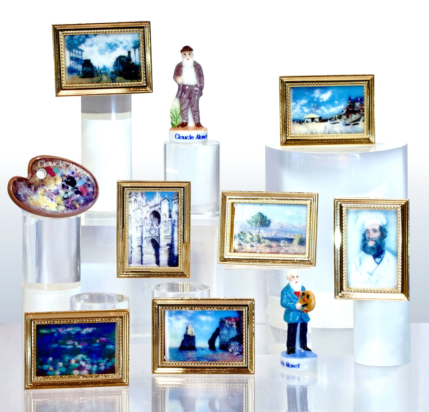 Collection 10 fèves Épiphanie 2021 - Claude Monet - Prime Collection 10 fèves Épiphanie 2021 - Claude Monet - Prime